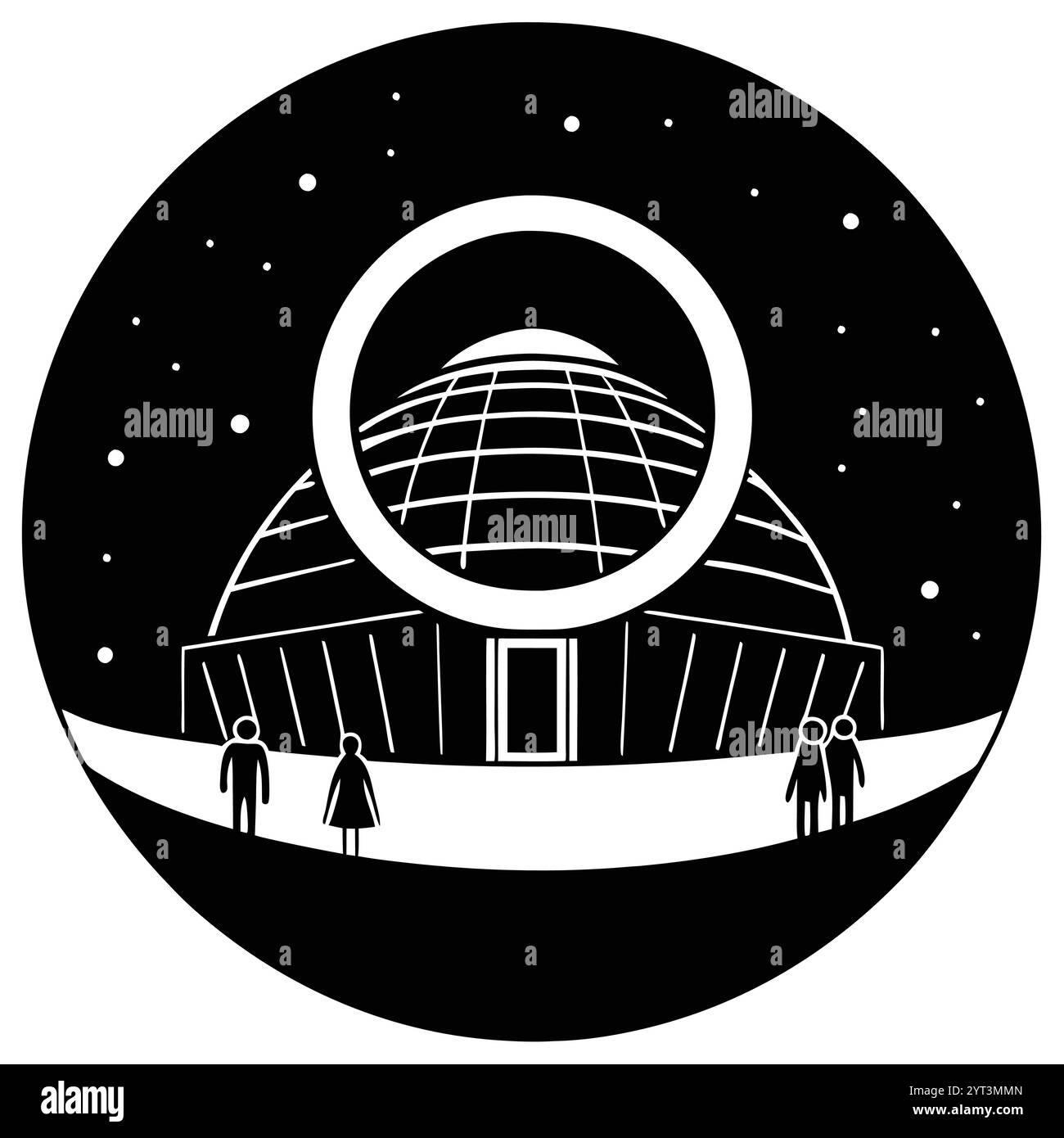 Modern Architectural Building Vector Illustration Printable Design ...