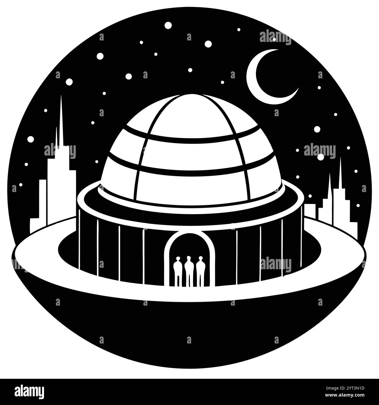 Iconic urban design Black and White Stock Photos & Images - Alamy