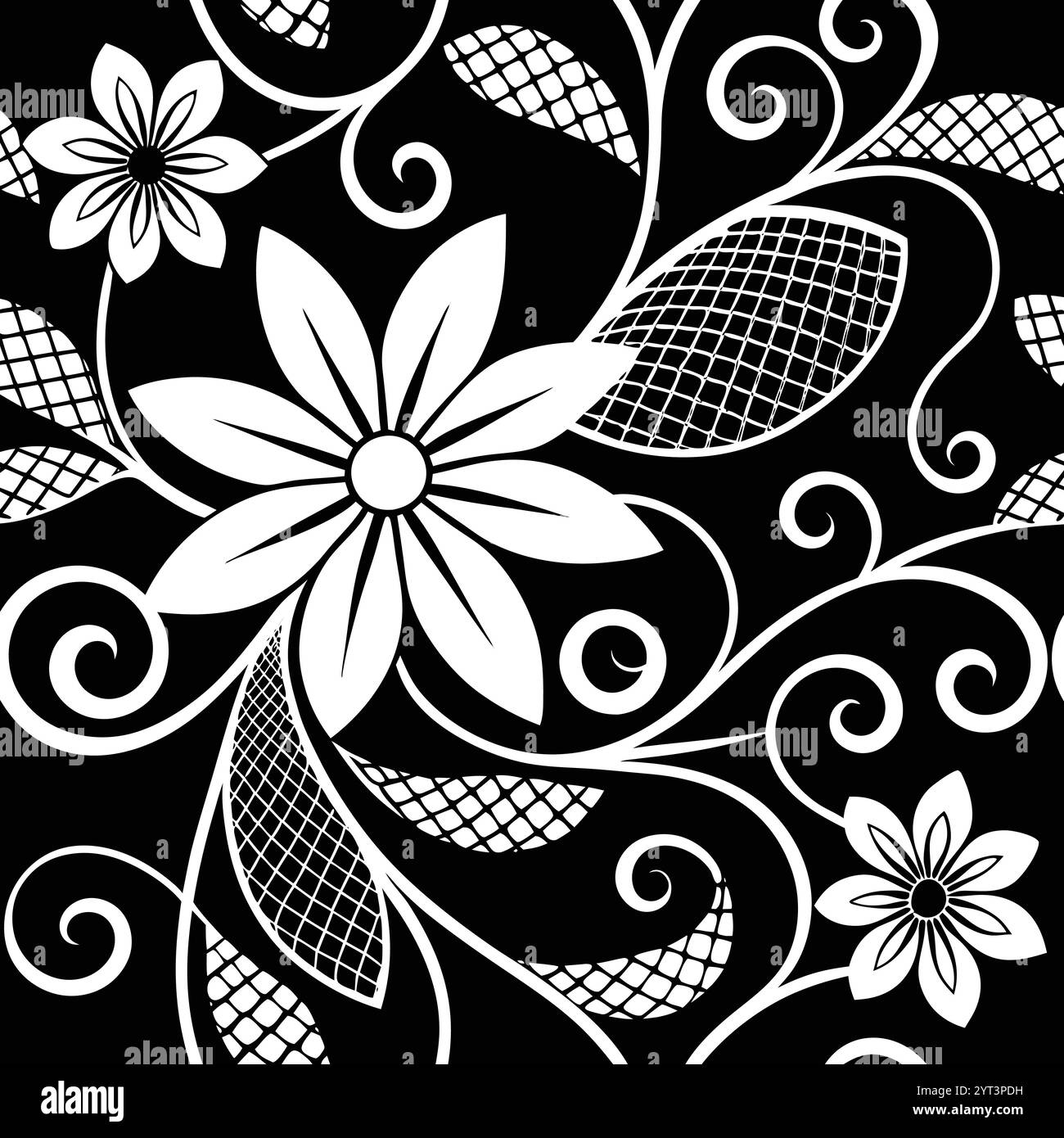 Explore our Elegant Lace Pattern Design, perfect for printable art and ...