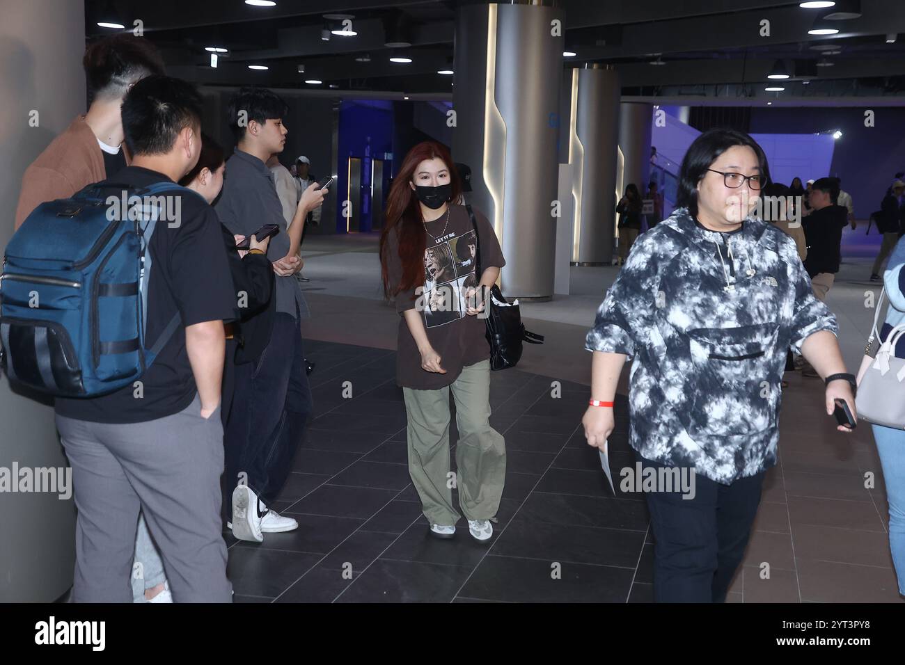 Fans line up to attend Jay Chou's World Tour concert in Taipei, Taiwan ...
