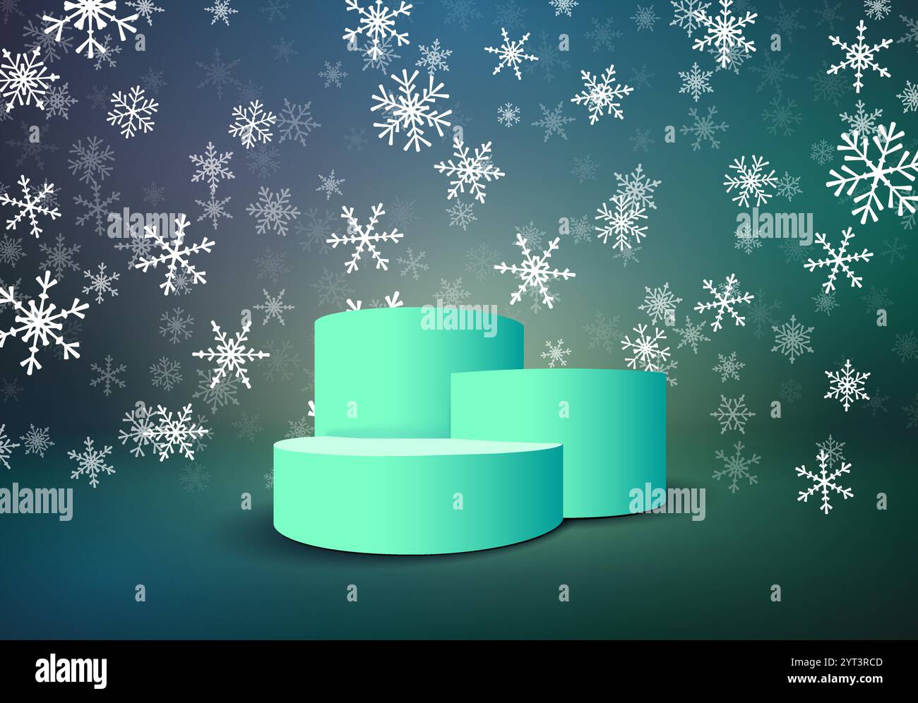 Festive christmas mockup scene Stock Vector Images - Alamy