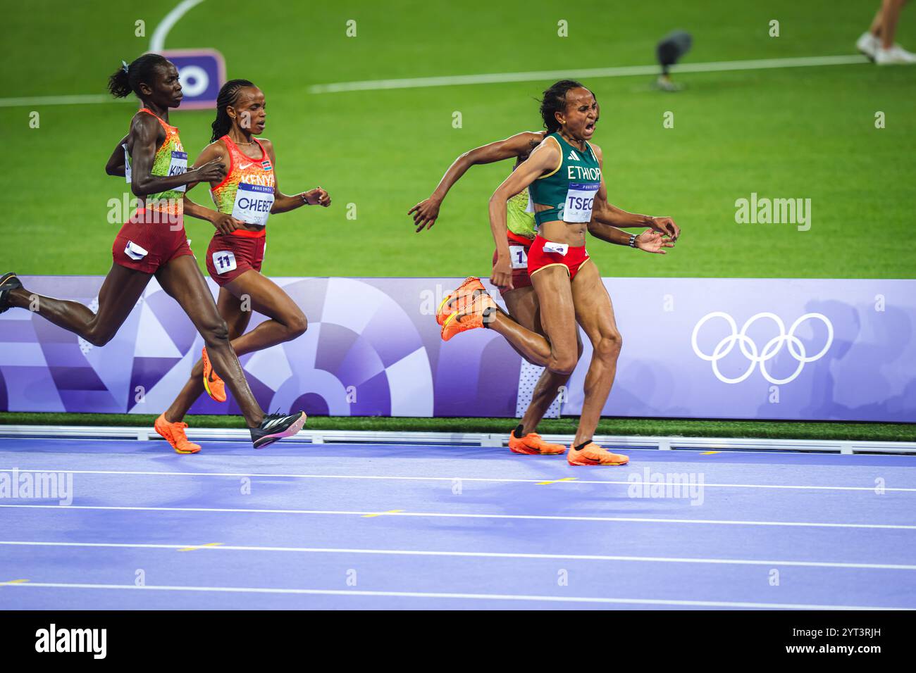 Clash in race between Faith Kipyegon and Gudaf Tsegay in the 5000 ...