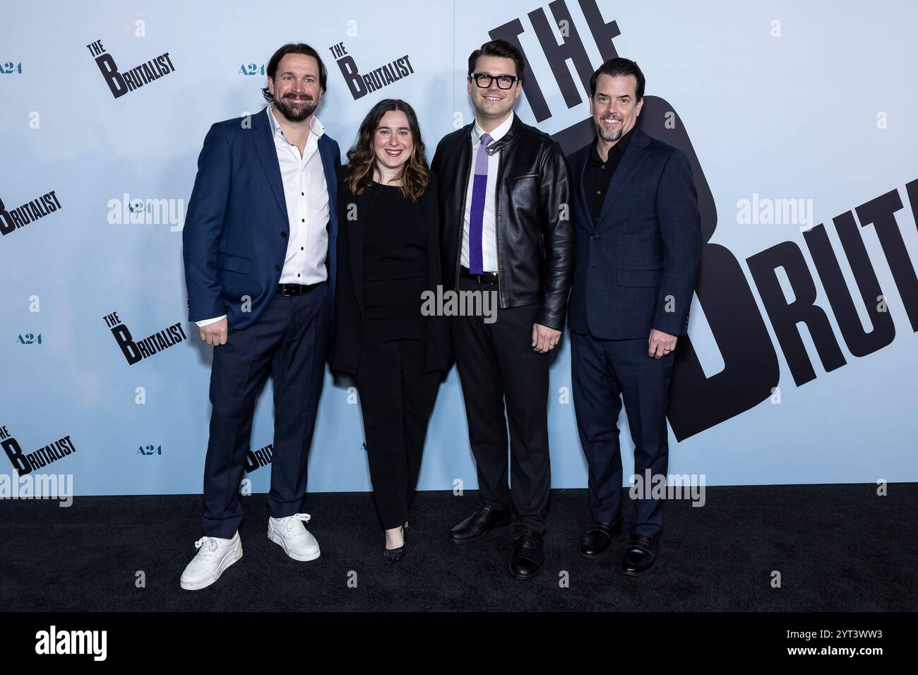 Los Angeles, USA. 05th Dec, 2024. Trevor Matthews, Alexa Goldberg ...