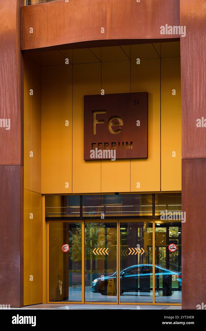 The Modern Entrance of the Fe Premium Building showcases its stunning ...