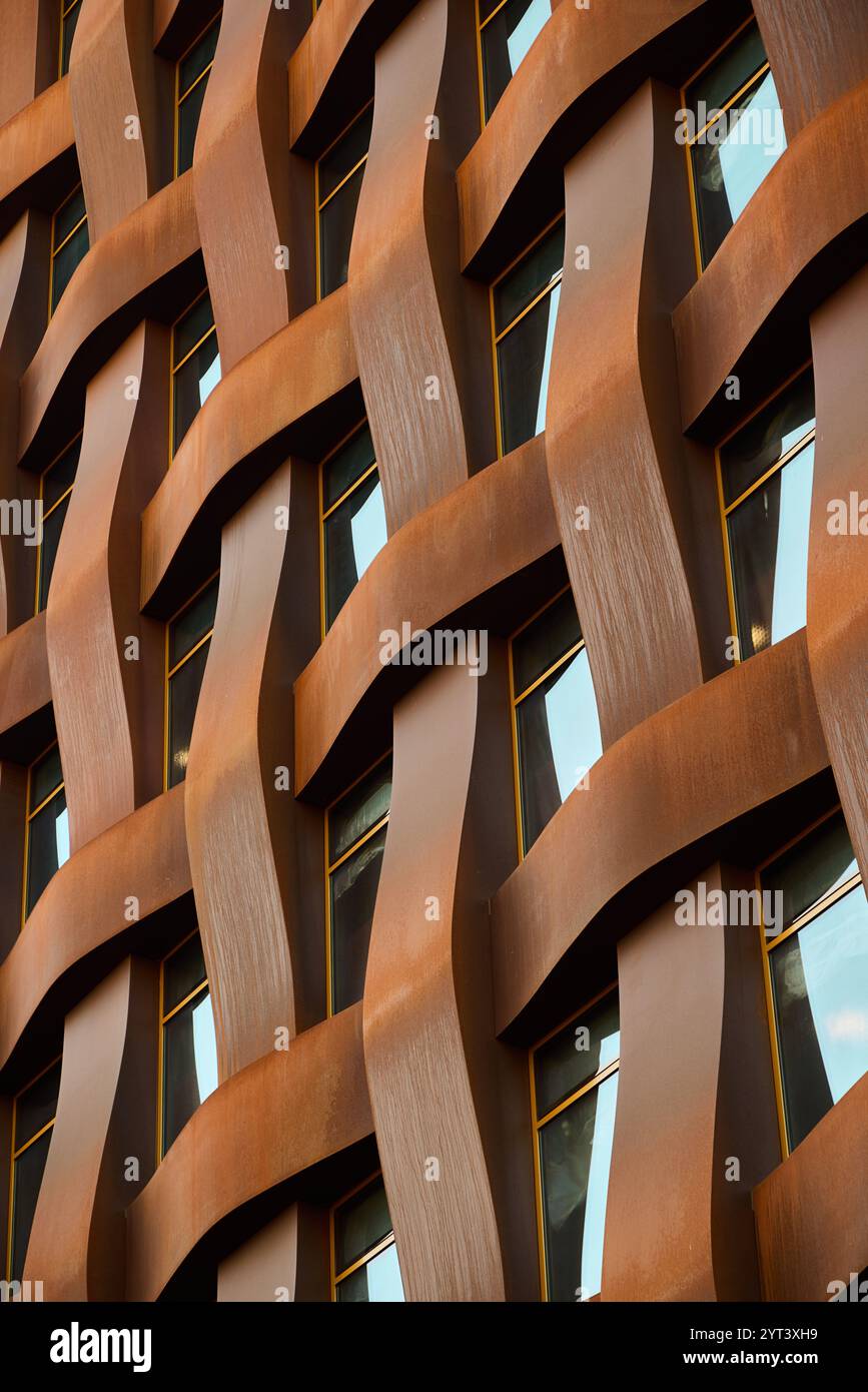 Modern Architectural Design Featuring an EyeCatching Wavy Facade That ...
