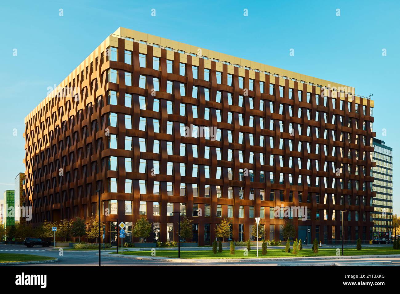 The Modern Architectural Design of a Brilliant and Stylish Brick Office ...