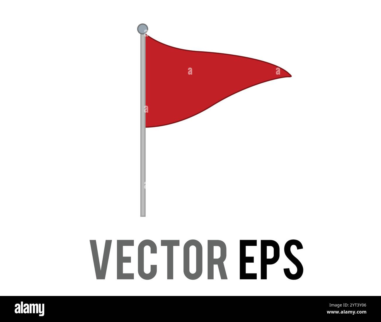 Tall flag pole Stock Vector Images - Alamy