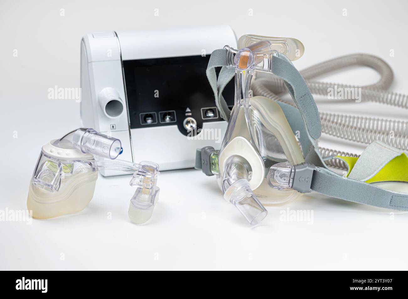 Continuous positive airway pressure system includes of CPAP machine ...