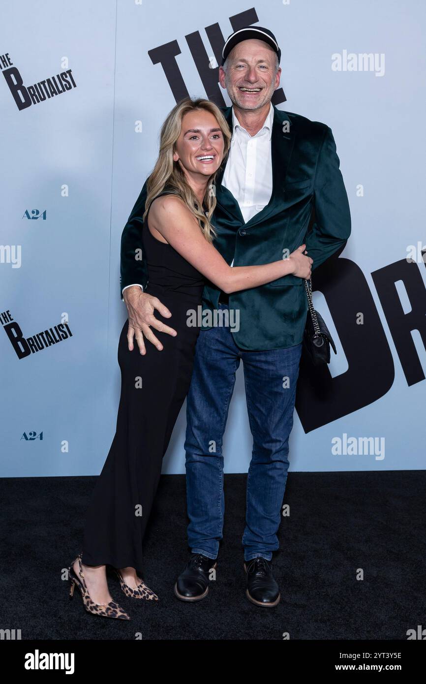Los Angeles, USA. 05th Dec, 2024. Flavia Ivanaj and Mark Lampert attend ...