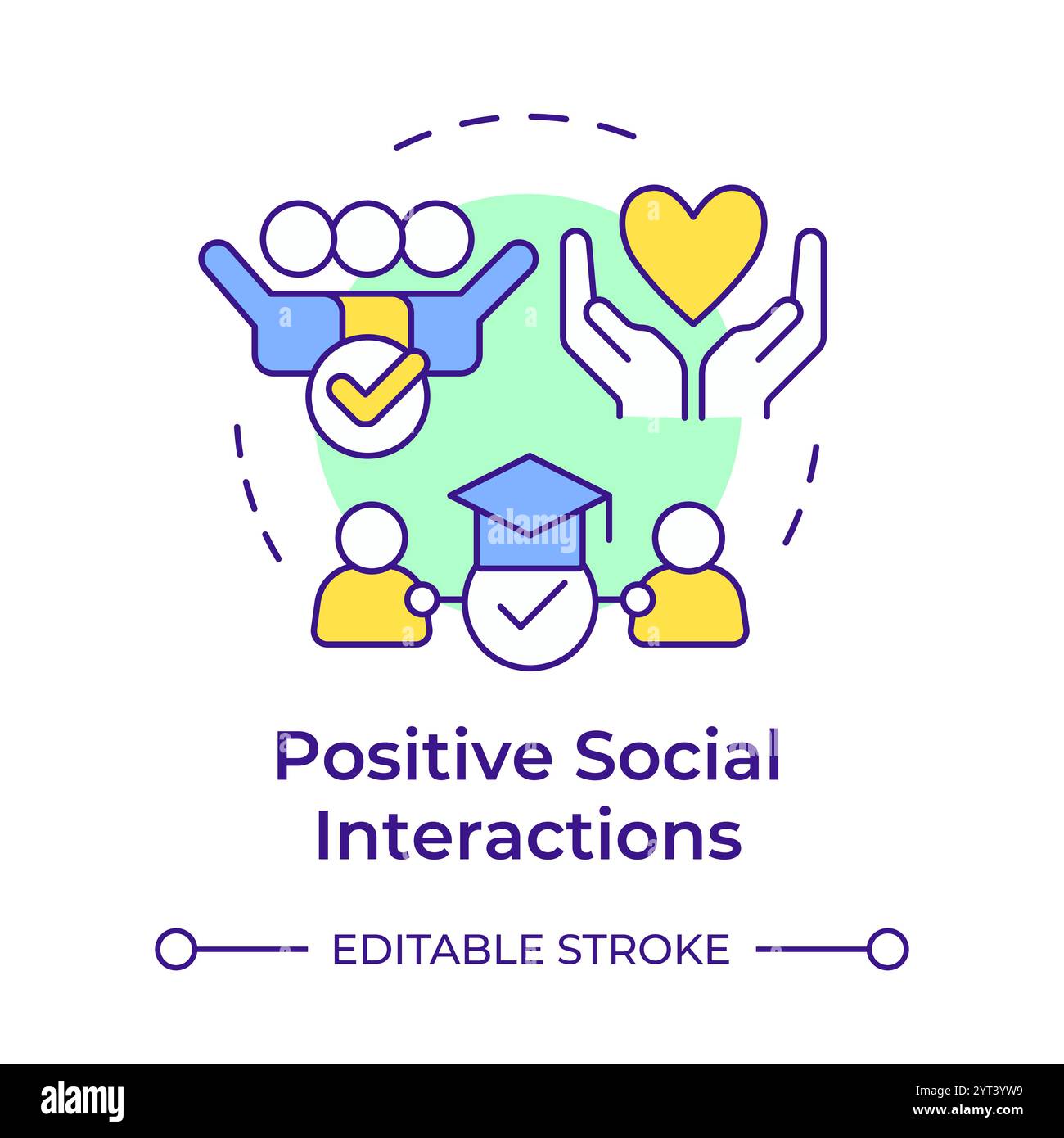 Positive interactions Cut Out Stock Images & Pictures - Alamy