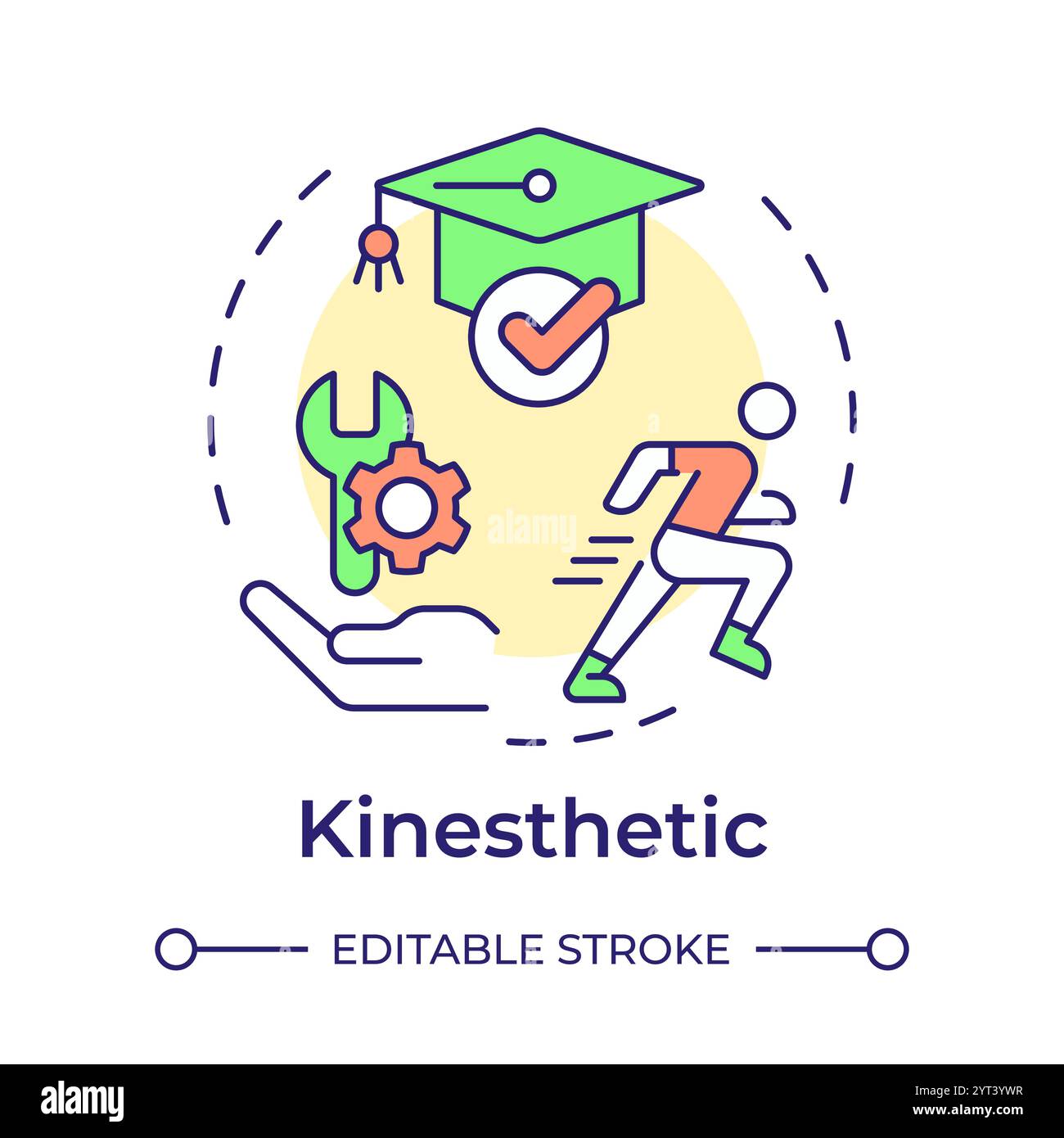 Kinesthetic learning hi-res stock photography and images - Alamy