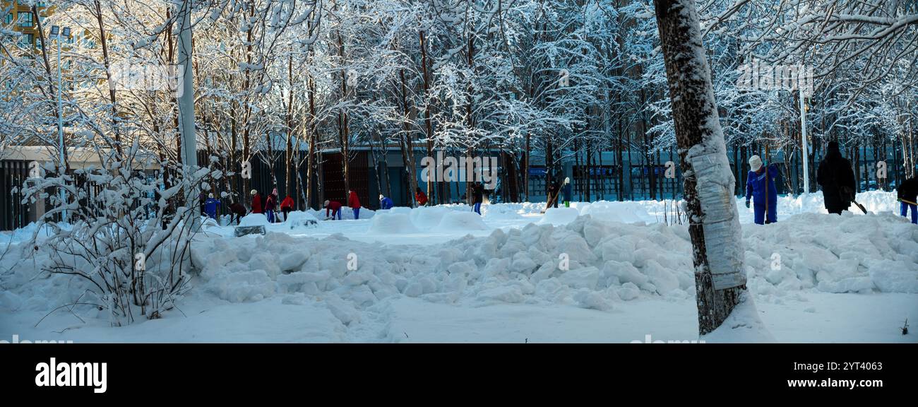 Rime scenery after a heavy snowfall in Jiamusi City, northeast China's ...