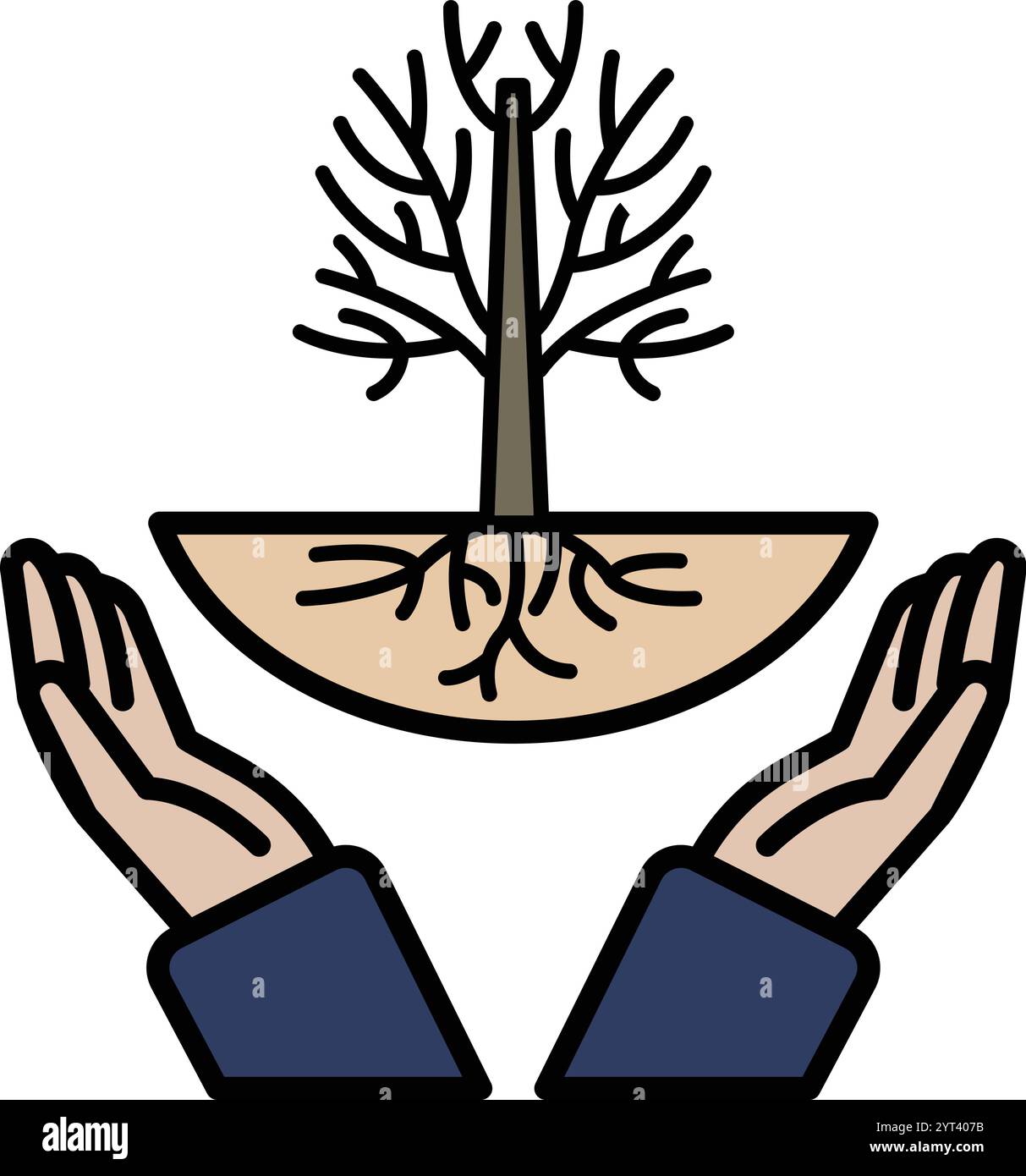 Nurturing vector vectors hi-res stock photography and images - Alamy