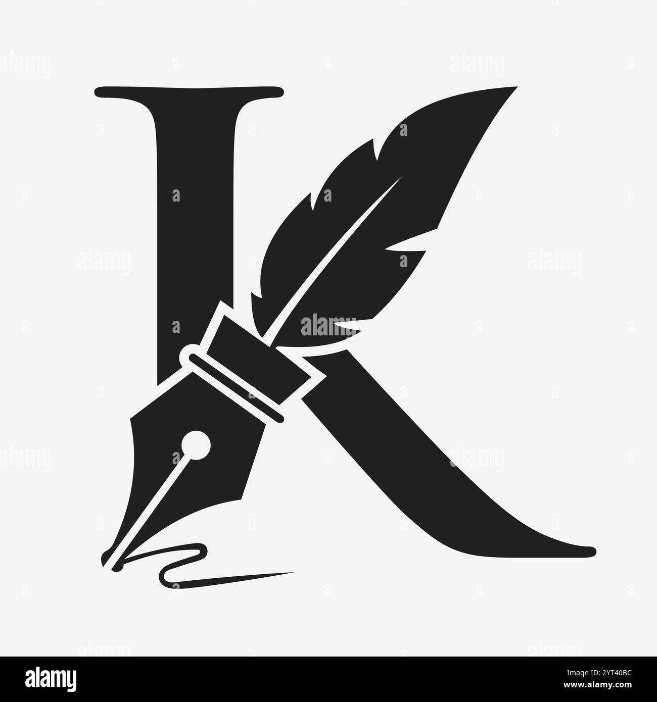 K law logo Stock Vector Images - Alamy