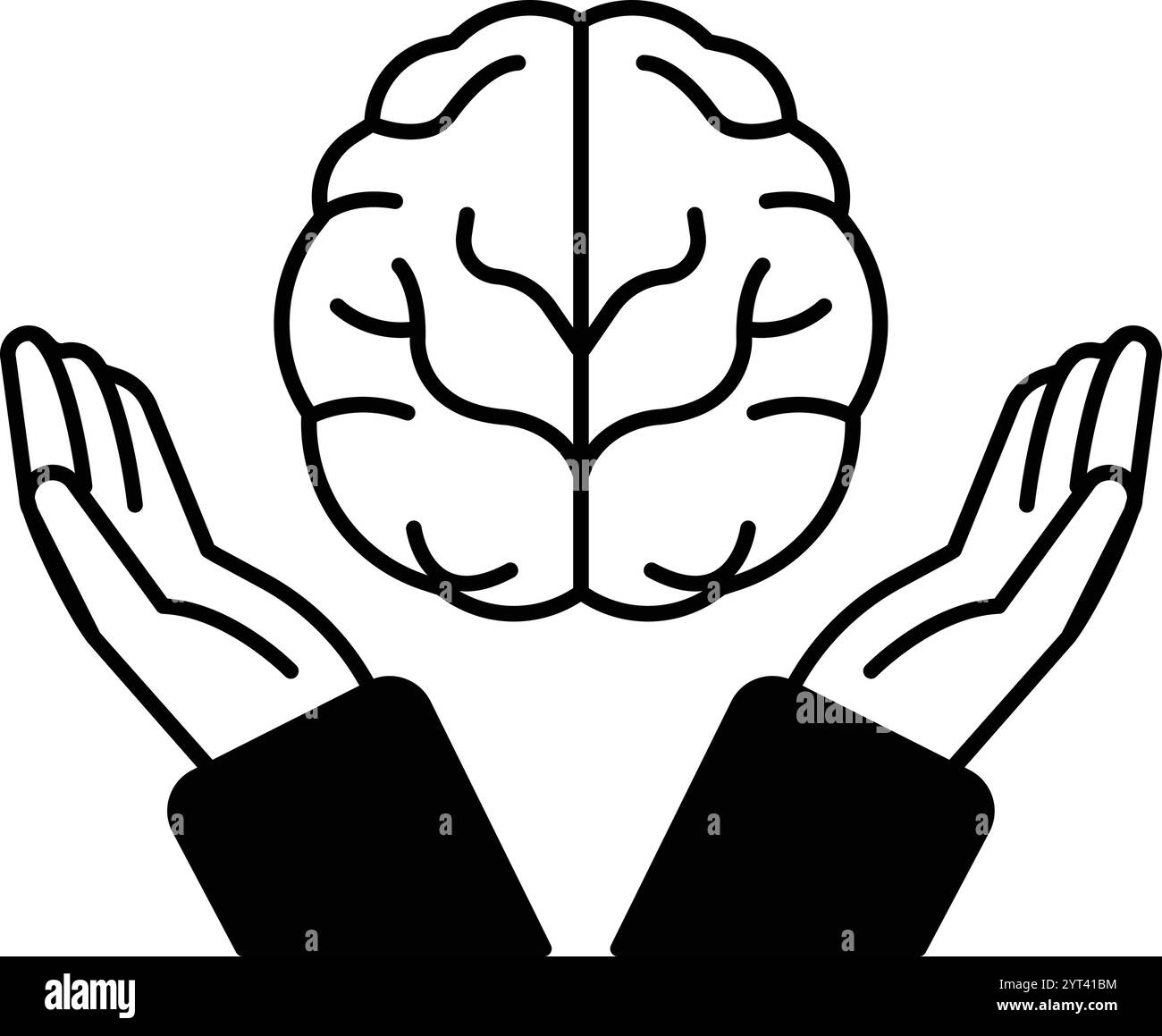 Brain part cerebral Cut Out Stock Images & Pictures - Alamy