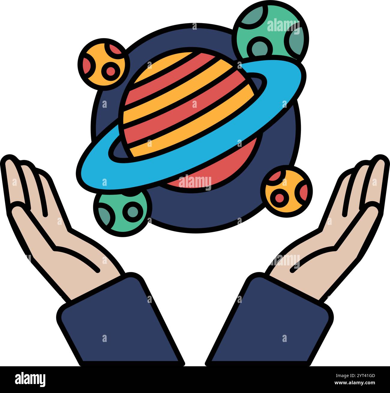 Earth sky wonder Stock Vector Images - Alamy