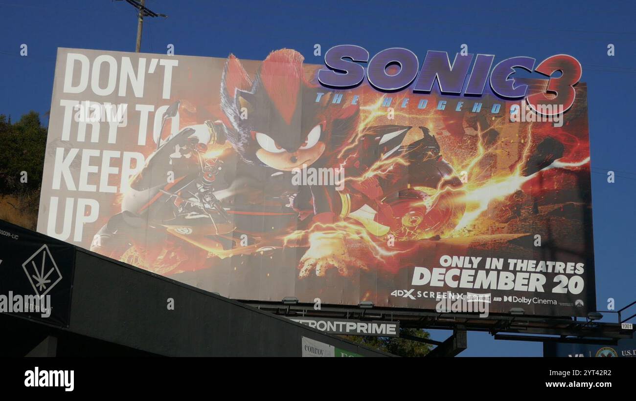 Los Angeles, California, USA 5th December 2024 Sonic The Hedgehog 3 ...