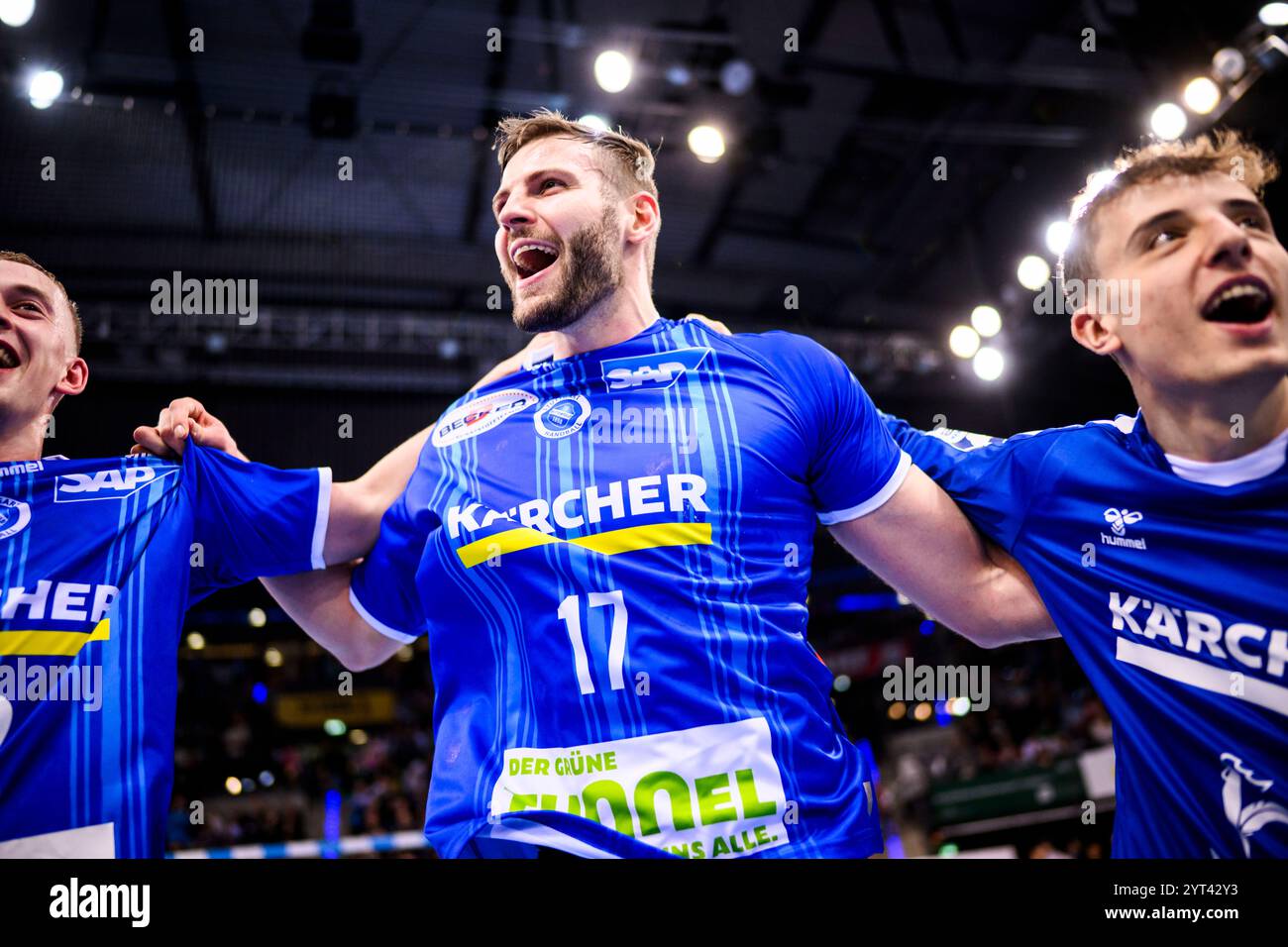 Stuttgart, Germany. 05th Dec, 2024. Handball: 1st Bundesliga, men, 2024 ...