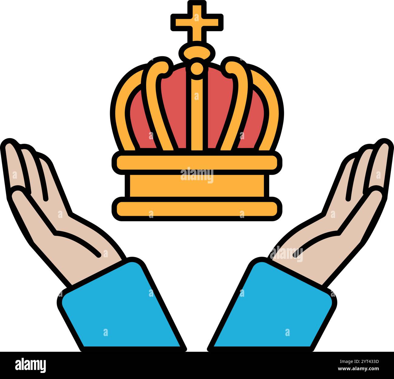 Importance to the worship Stock Vector Images - Alamy