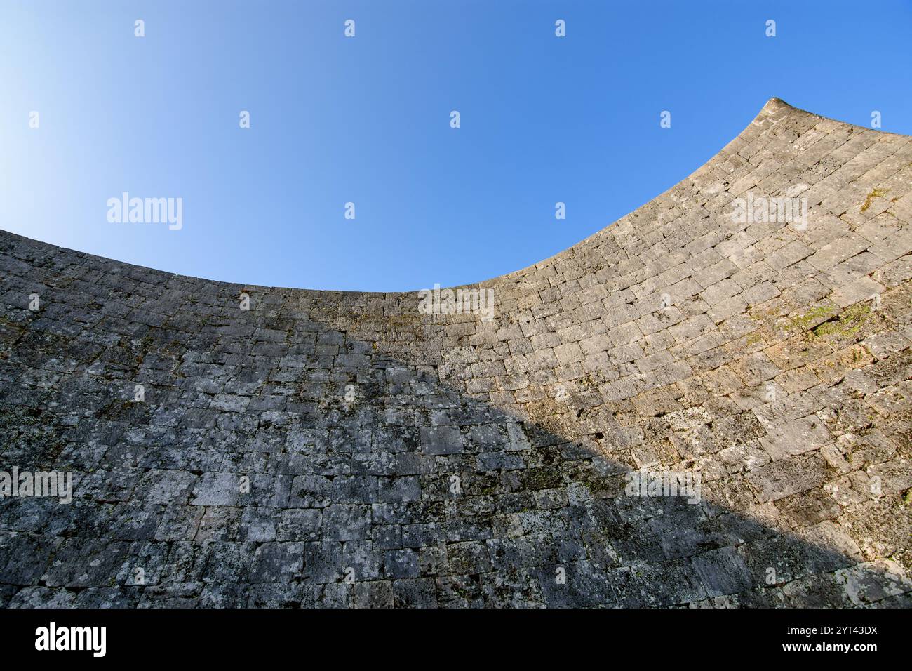 Walls of Shurijo castle, former capital of Ryukyu Kingdom and World ...