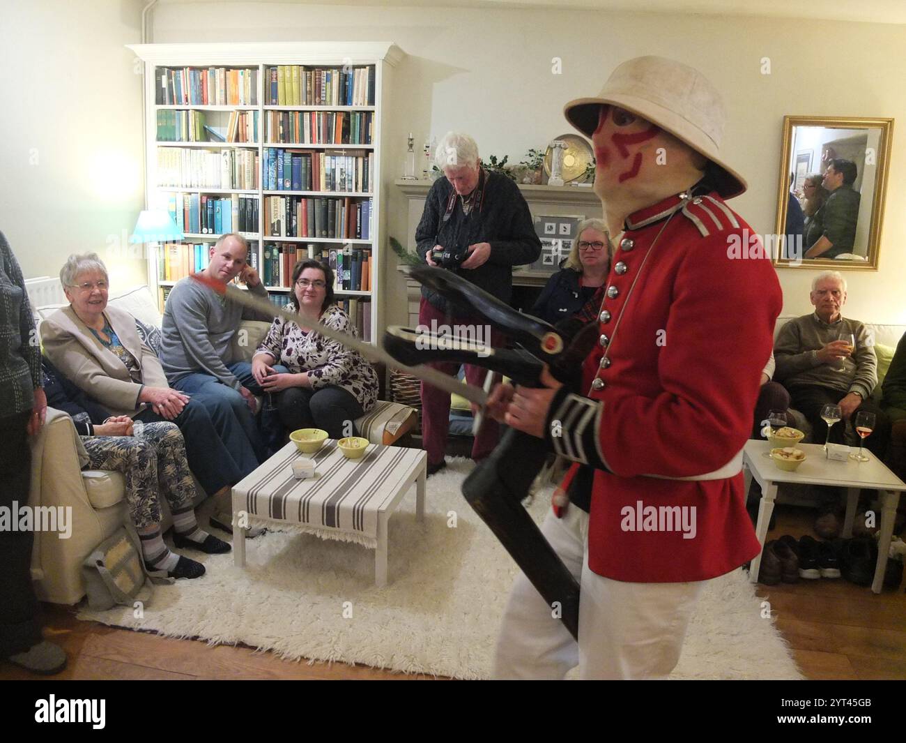 Winster Guisers a Derbyshire mumming or guising group performing over ...