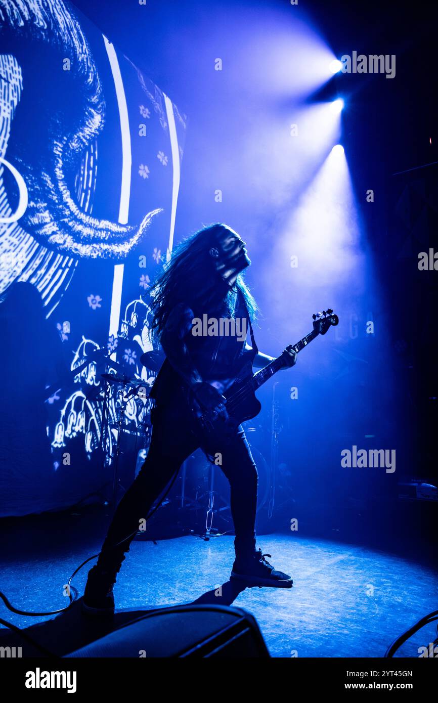 Copenhagen, Denmark. 01st, December 2024. The English post hardcore ...