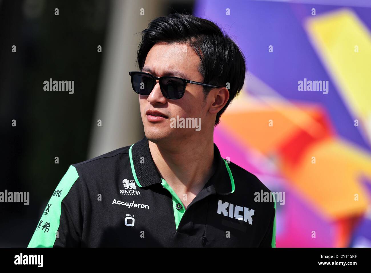Abu Dhabi, Abu Dhabi. 06th Dec, 2024. Zhou Guanyu (CHN) Sauber. Formula ...