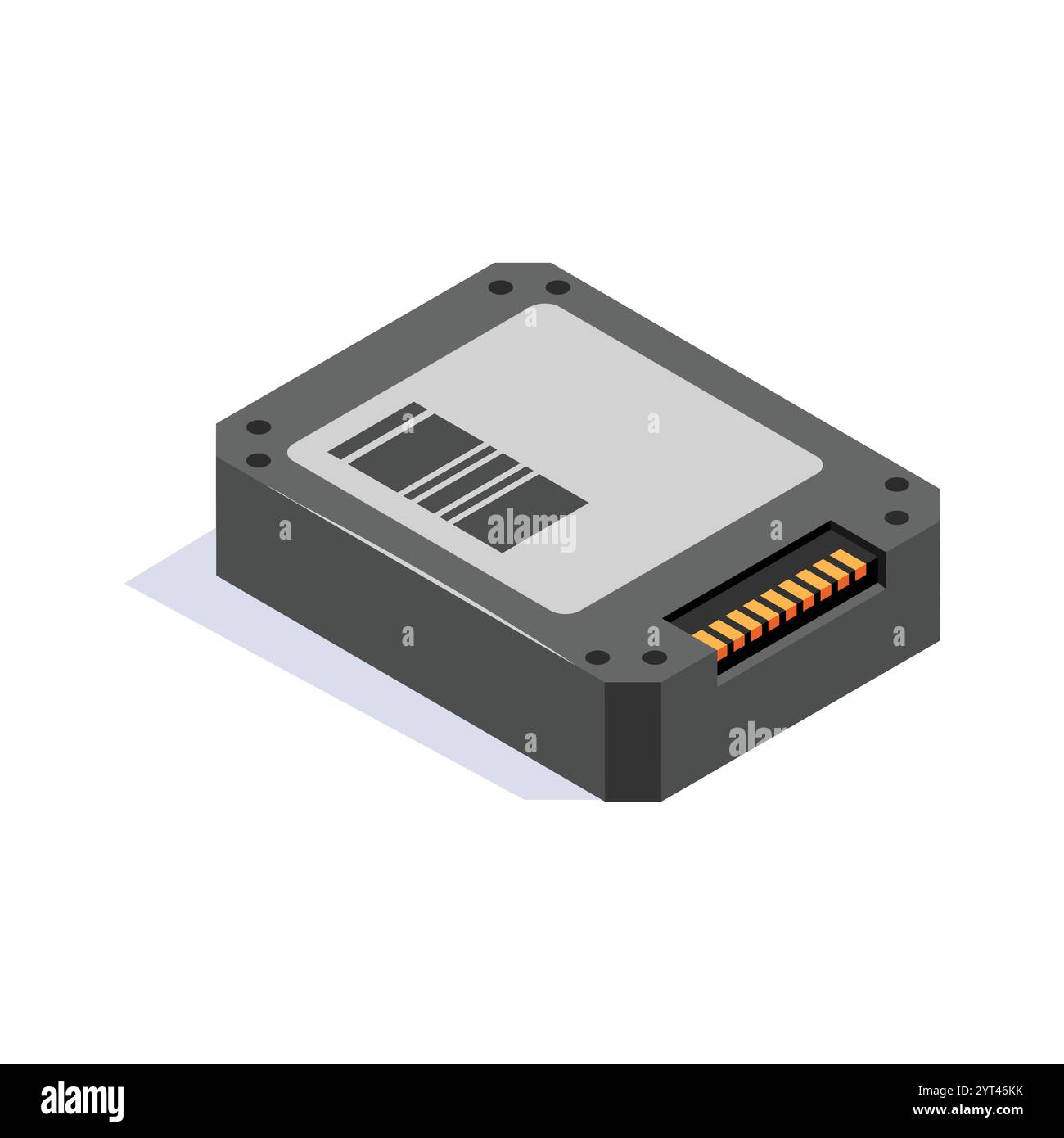 Portable drive ssd Stock Vector Images - Alamy