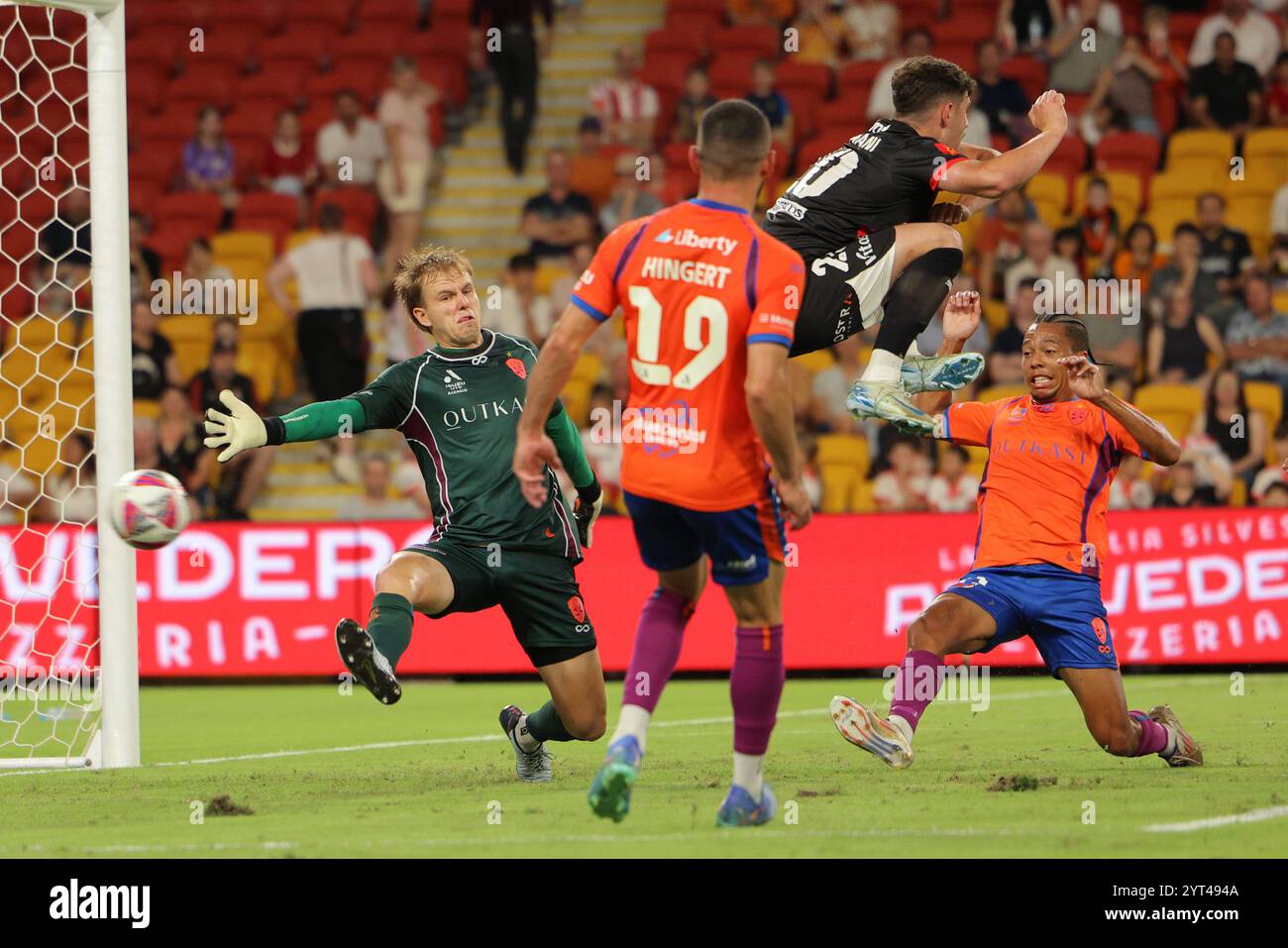 Brisbane, Australia, December 6th 2024: Macklin Freke (1 Brisbane) is ...