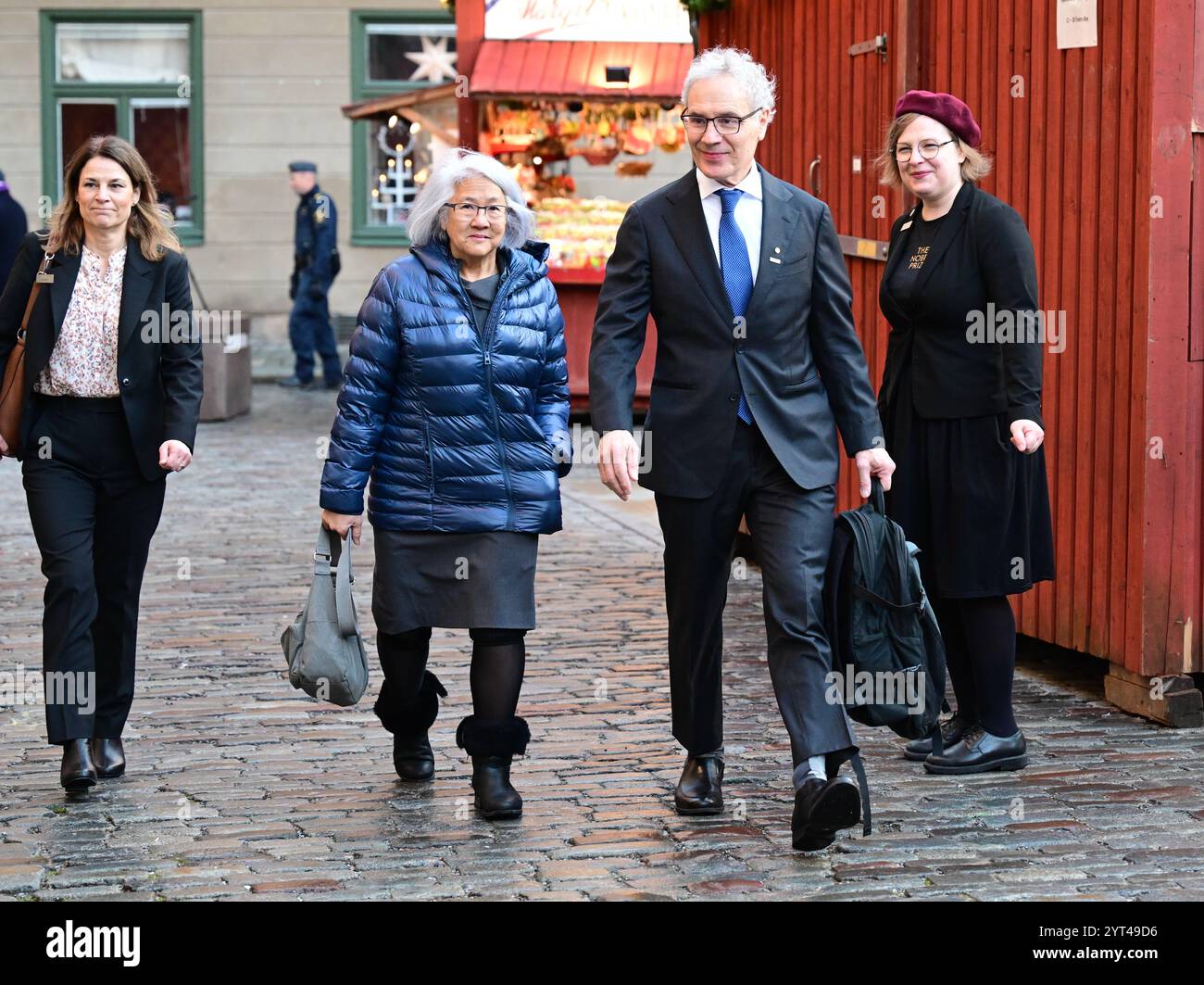 Stockholm, Sweden . 06th Dec, 2024. Nobel laureate in physiology or ...