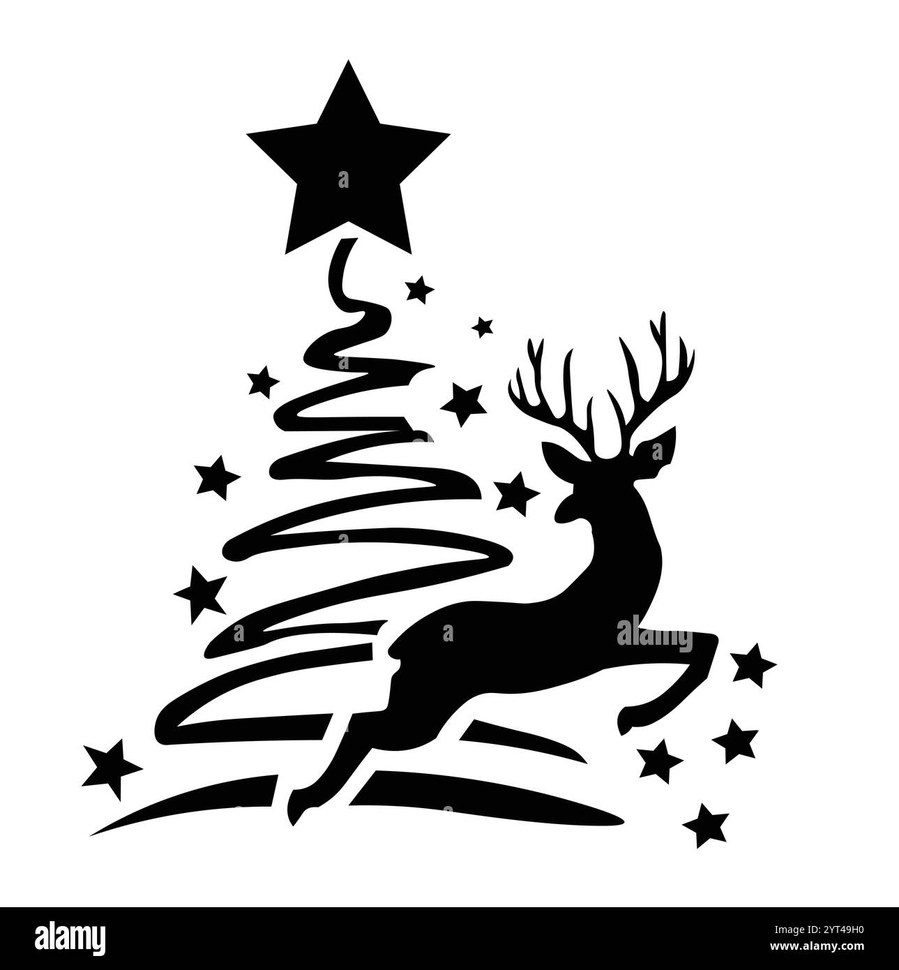 Festive decorations add Black and White Stock Photos & Images - Alamy