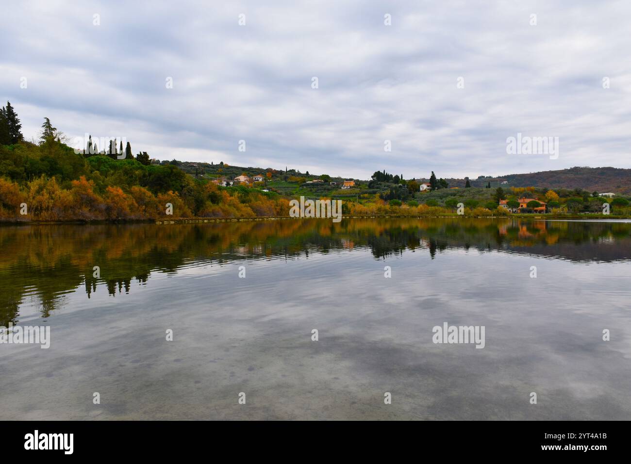 View of Strunjan lagoon in Istria, Littoral, Slovenia Stock Photo - Alamy