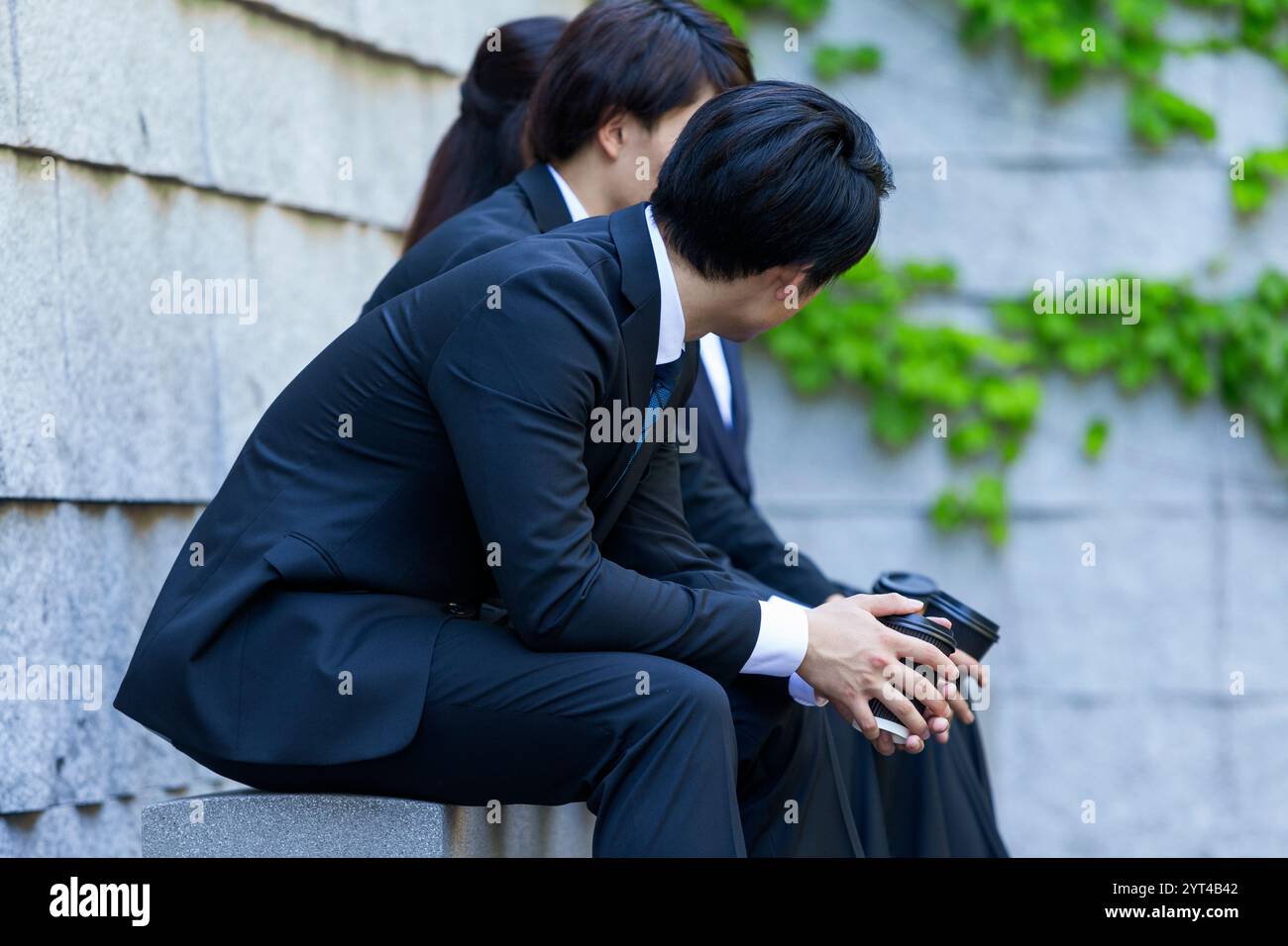 Youth groups in conversation Stock Photo - Alamy