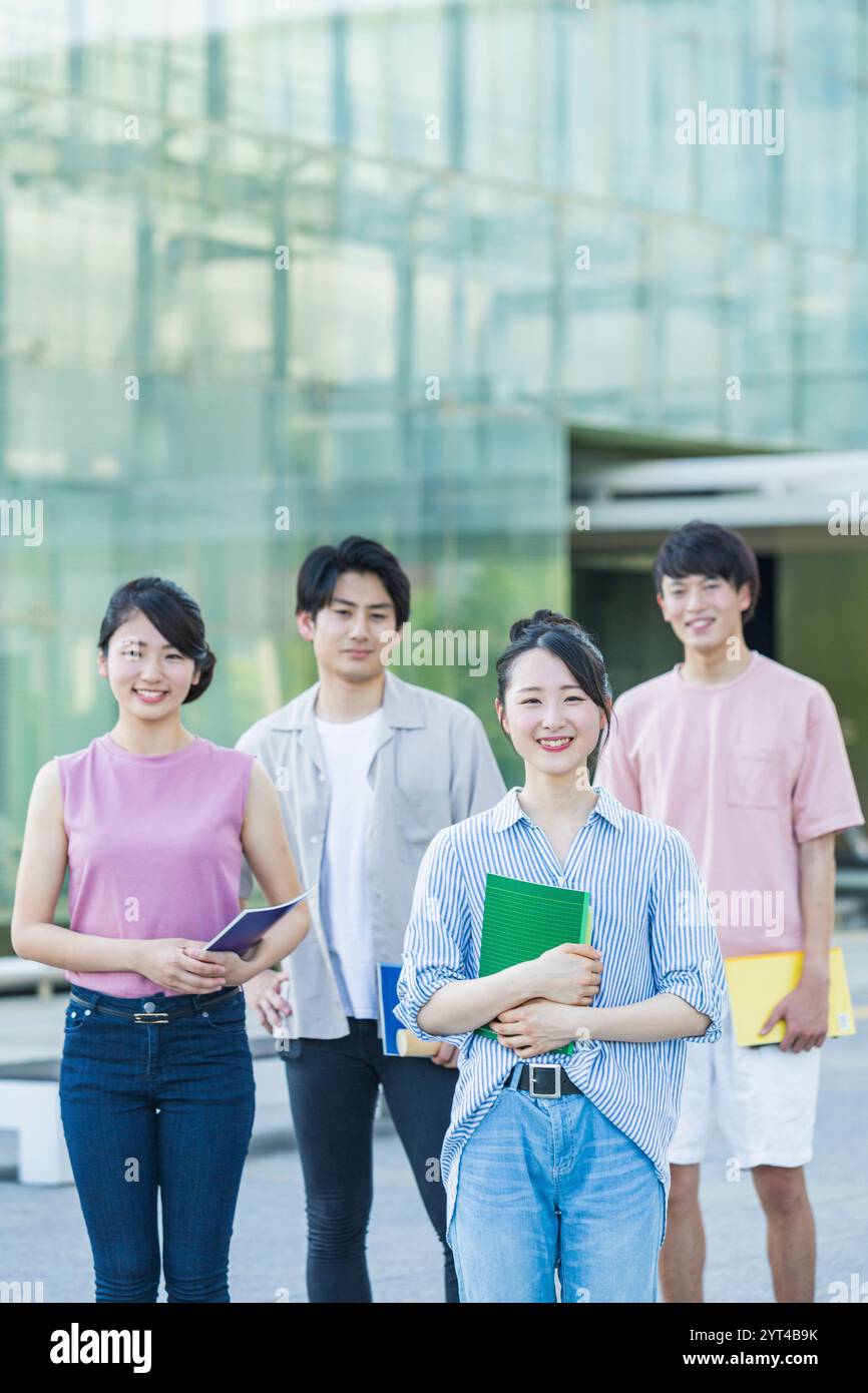 Portraits of university students Stock Photo - Alamy