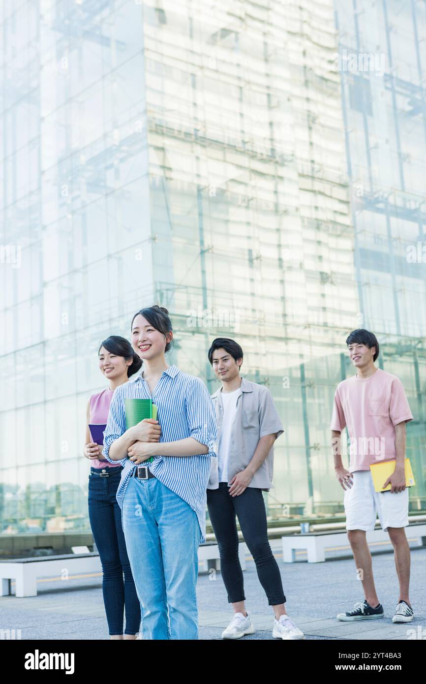 Portraits of university students Stock Photo - Alamy