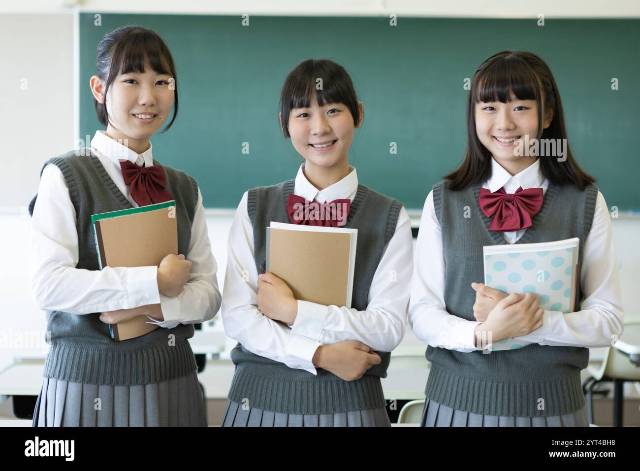 High school girls portrait Stock Photo - Alamy