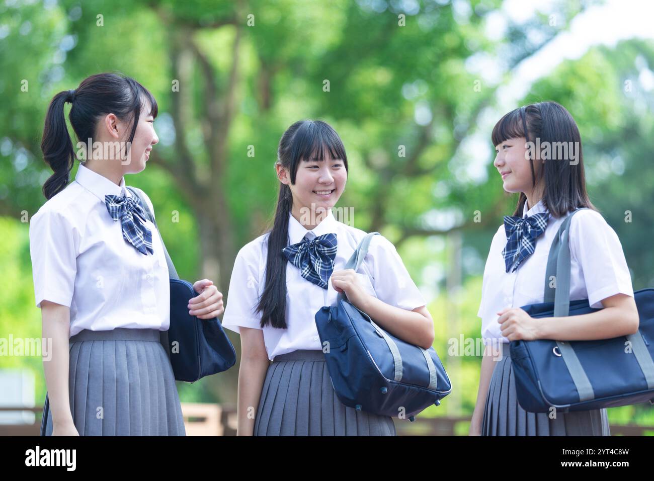 High school girls portrait Stock Photo - Alamy