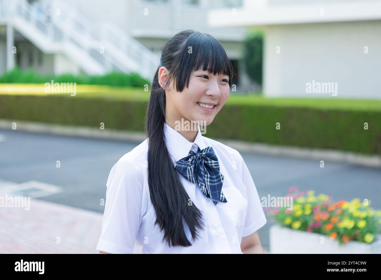 High school girls portrait Stock Photo - Alamy