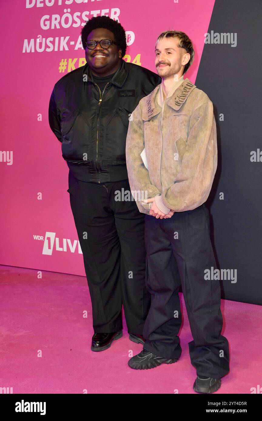 Rayan Djima und Samuel Eickmann von Blumengarten bei der 25. Verleihung ...