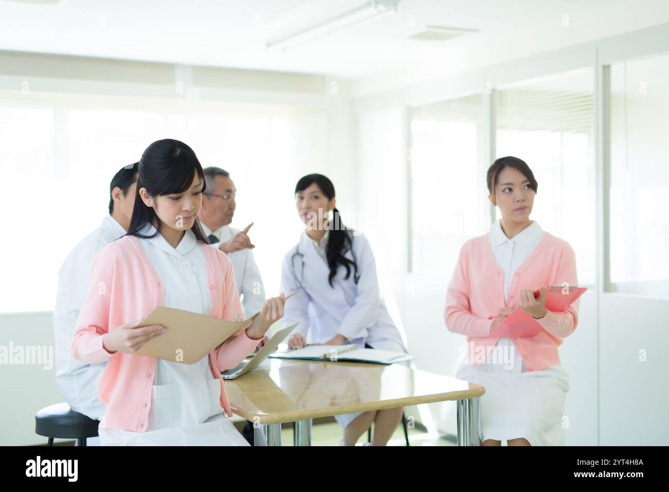 Hospital conference table hi-res stock photography and images - Alamy