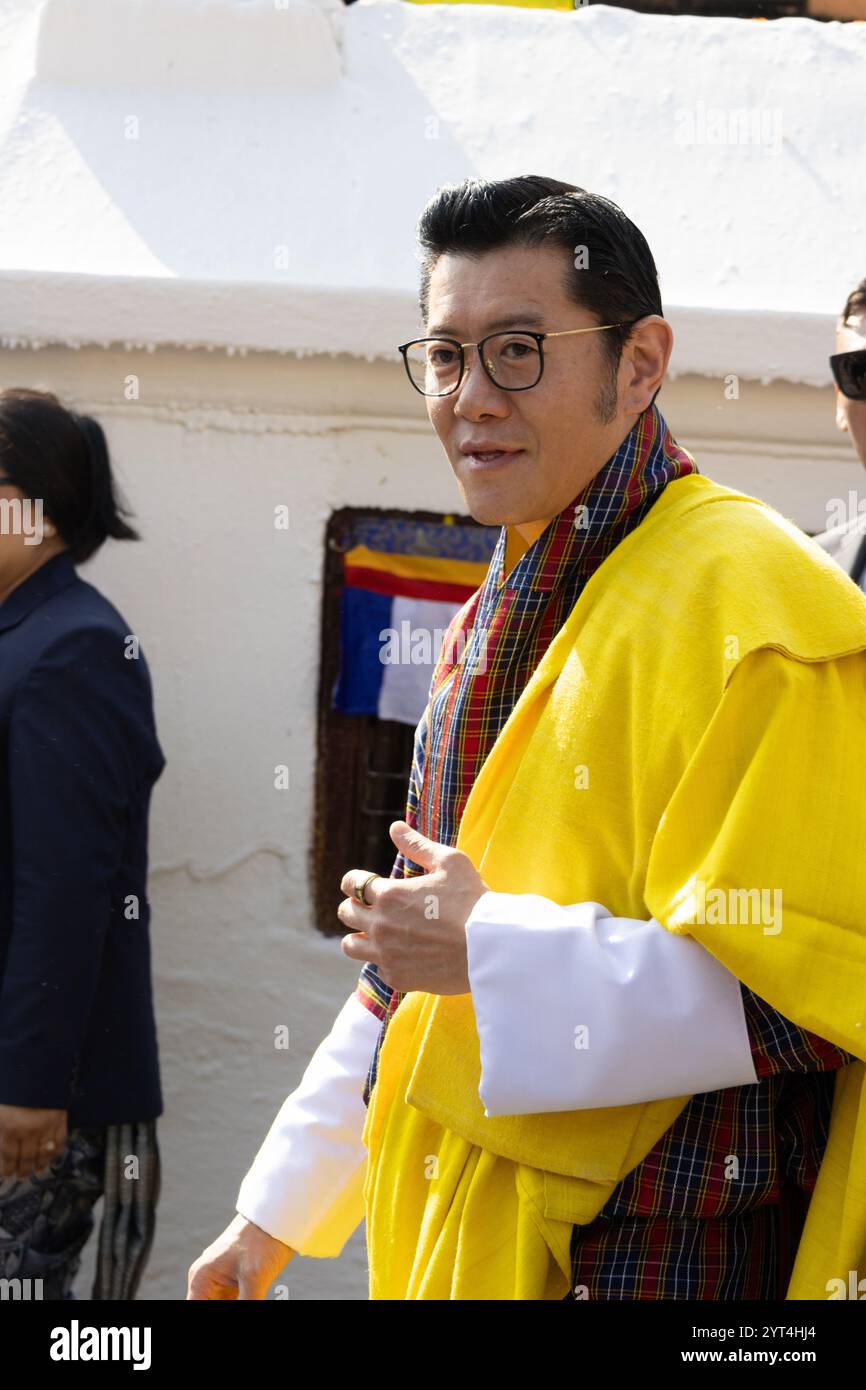 Kathmandu, Nepal. 6 December 2024. Jigme Khesar Namgyel Wangchuck, the ...