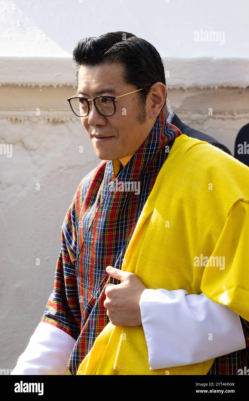 Kathmandu, Nepal. 6 December 2024. Jigme Khesar Namgyel Wangchuck, the ...