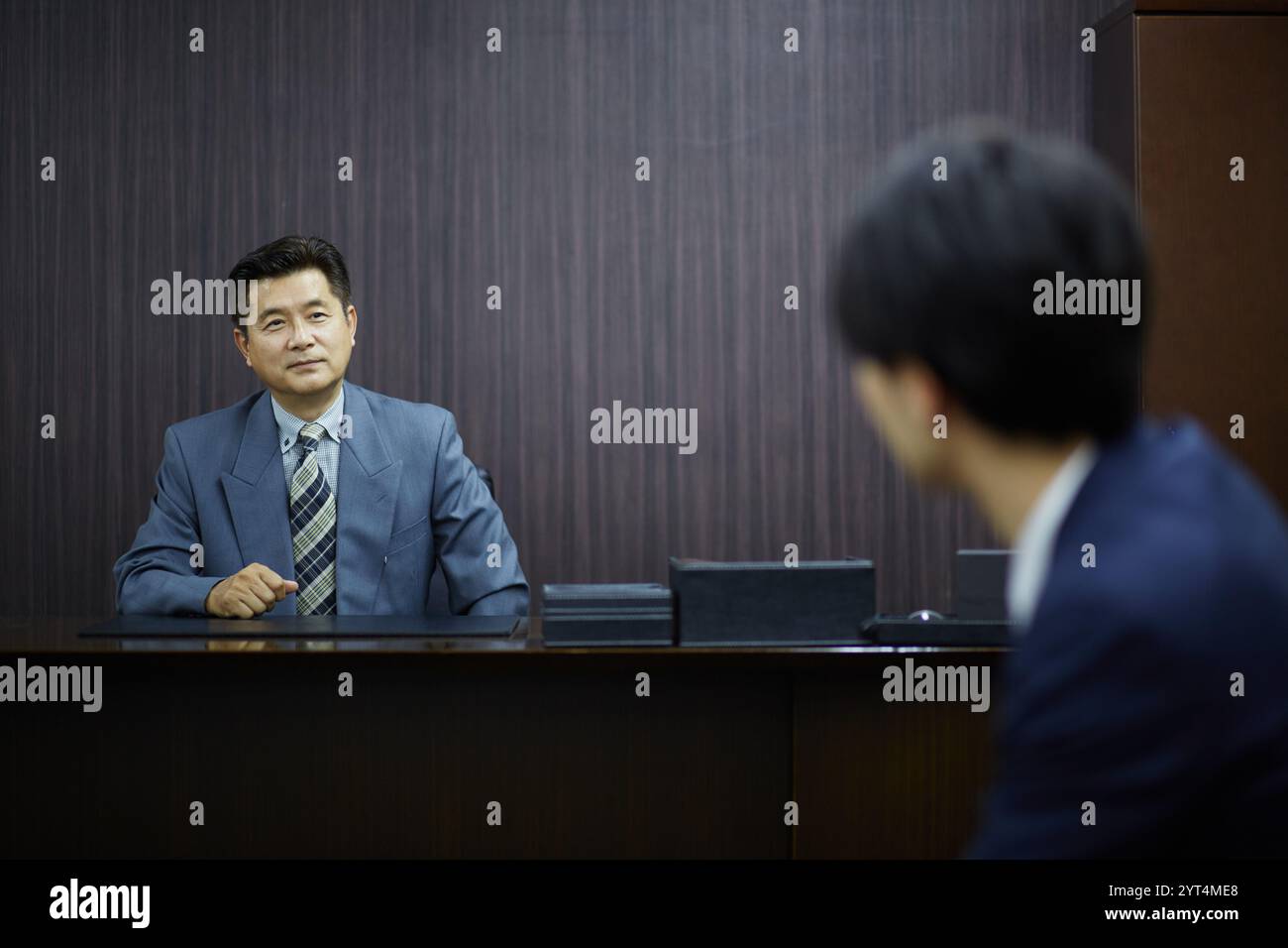 Boss office desk hi-res stock photography and images - Alamy