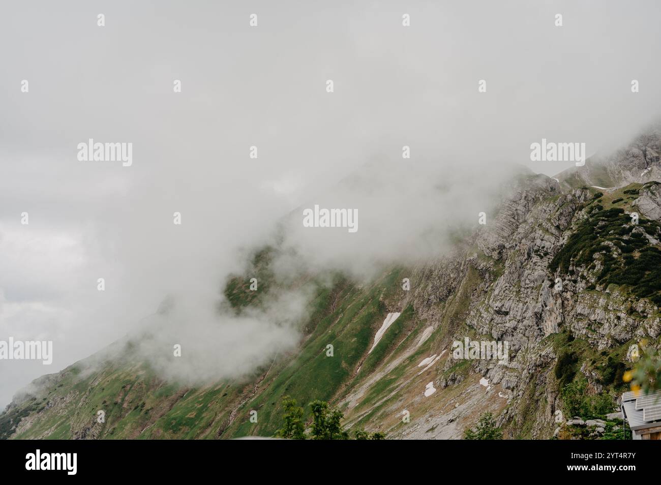 Fog rolling over rugged misty hi-res stock photography and images - Alamy