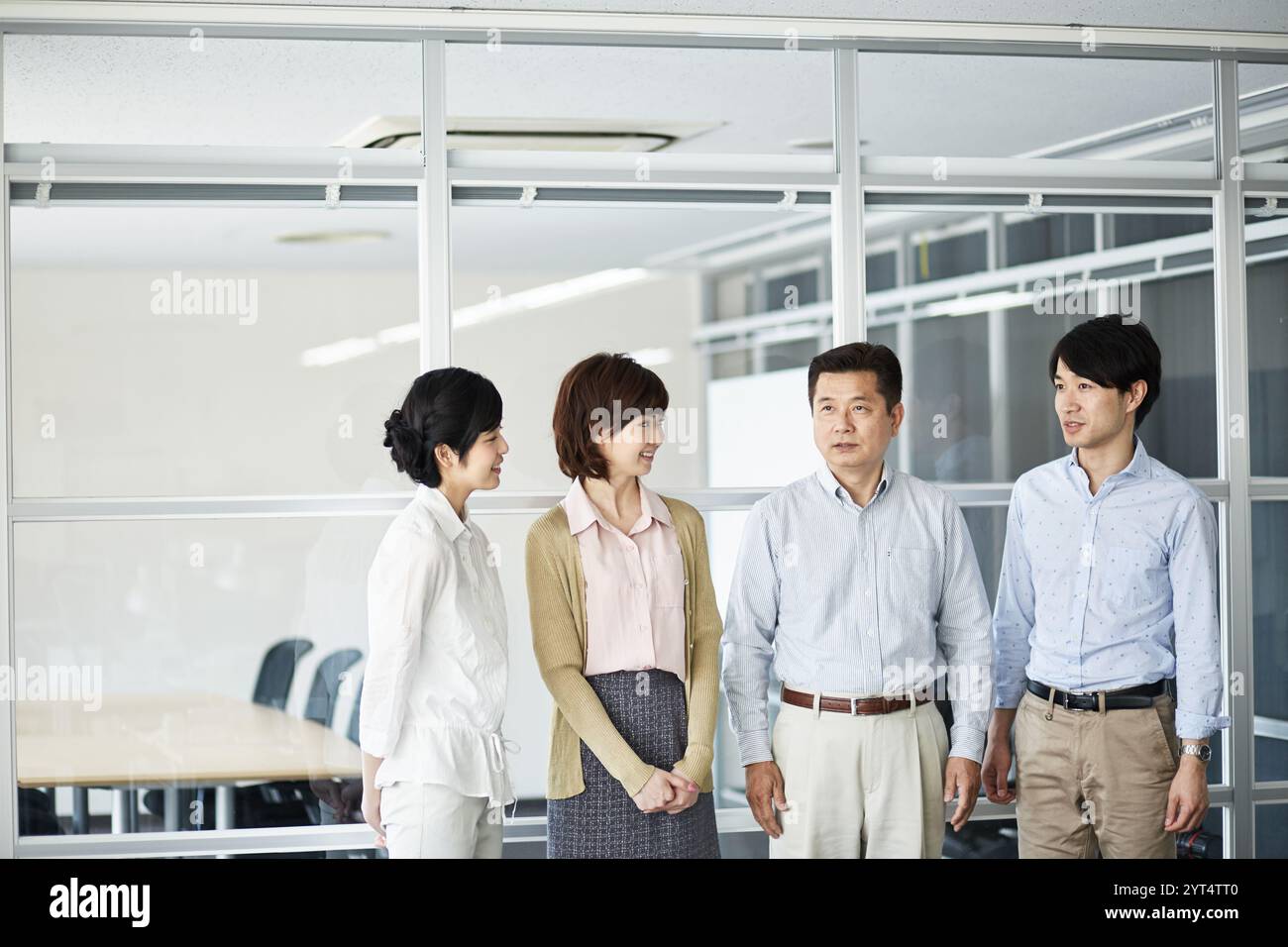 Middle aged man subordinate hi-res stock photography and images - Alamy