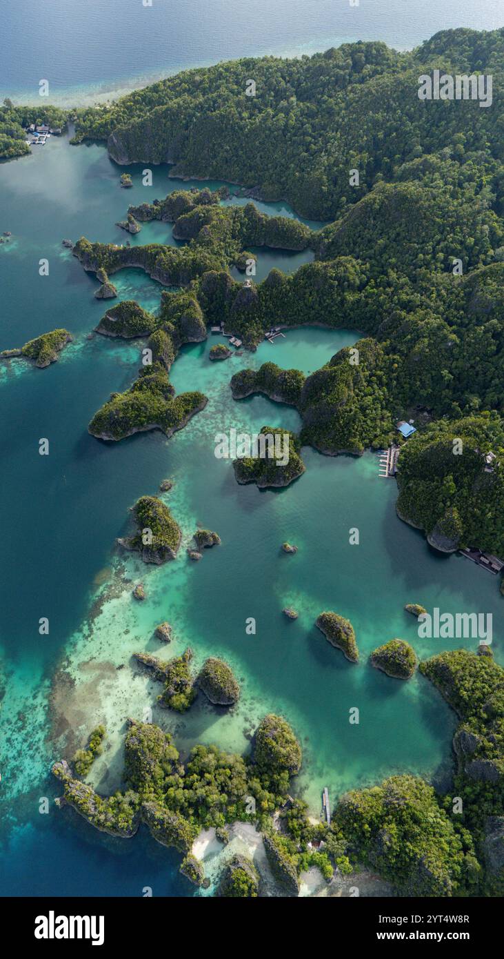 The beautiful Island Piaynemo in Raja Ampat, Indonesia Stock Photo - Alamy
