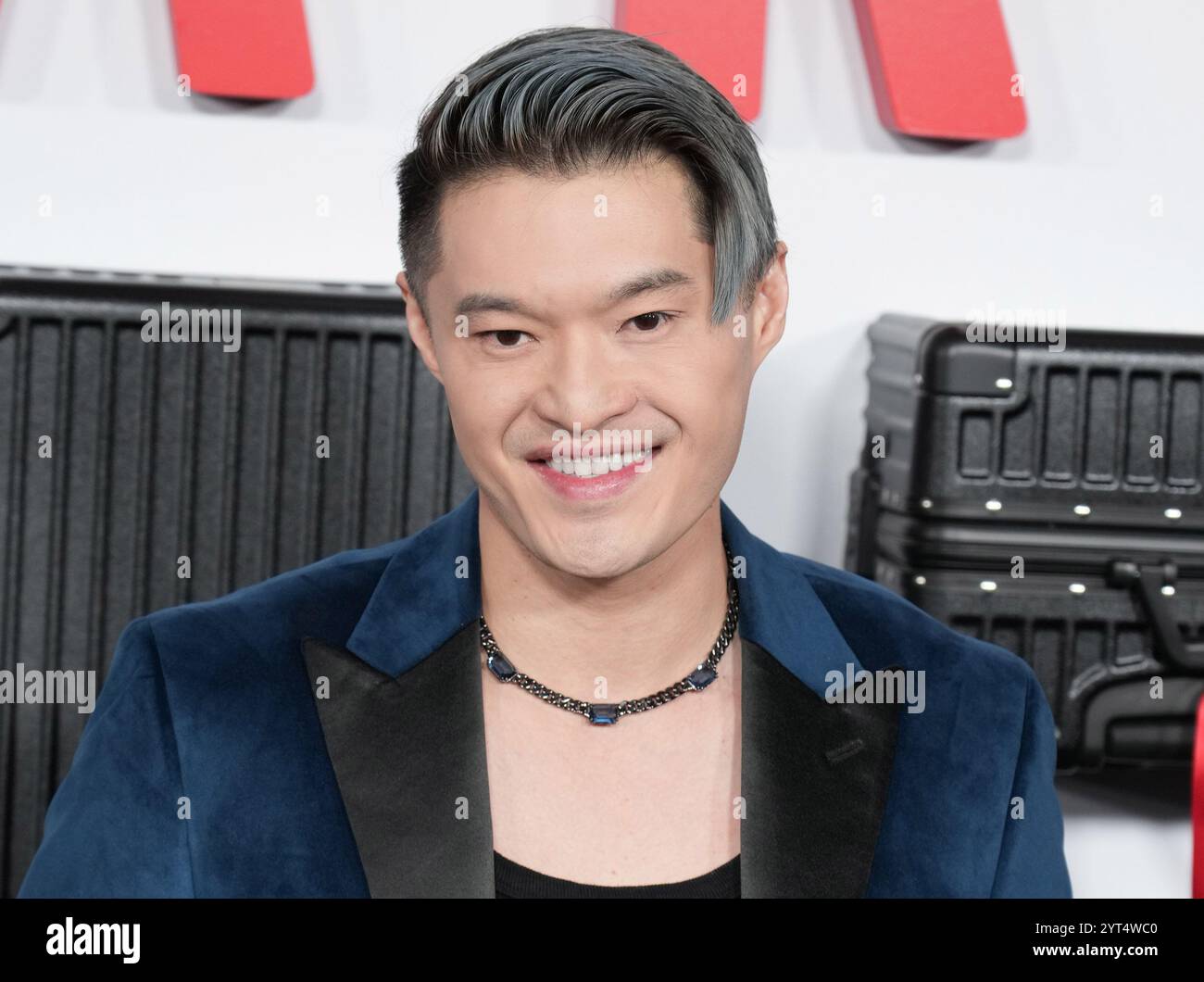 Los Angeles, USA. 05th Dec, 2024. Edwin Kho arrives at Netflix's CARRY ON Premiere held at The ...