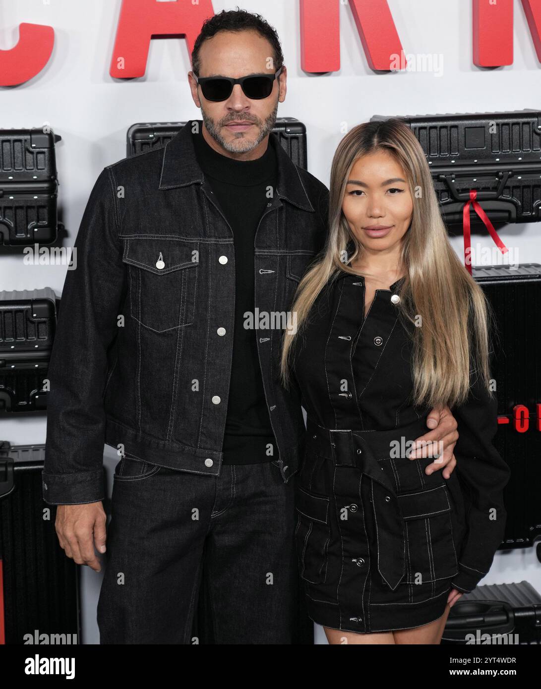 (L-R) Daniel Sunjata and Pwint at Netflix's CARRY ON Premiere held at ...