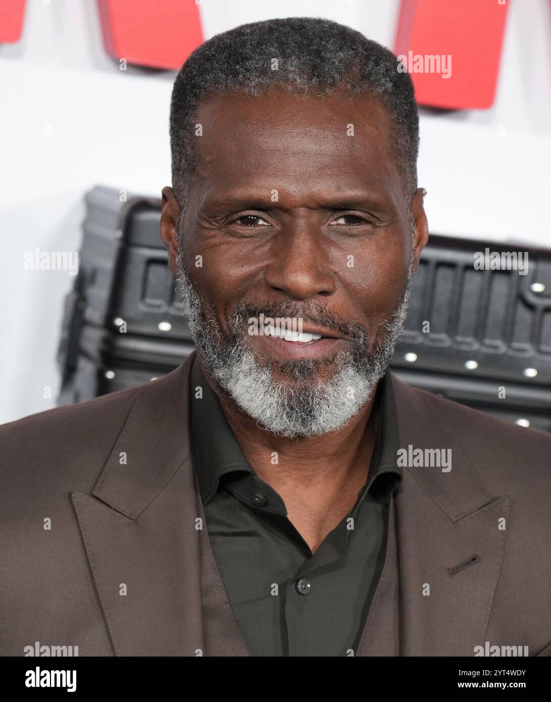 Curtiss Cook arrives at Netflix's CARRY ON Premiere held at The ...