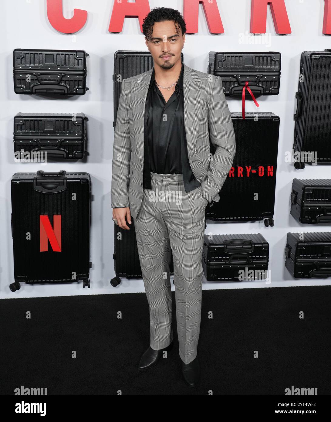 Tonatiuh arrives at Netflix's CARRY ON Premiere held at The Egyptian ...